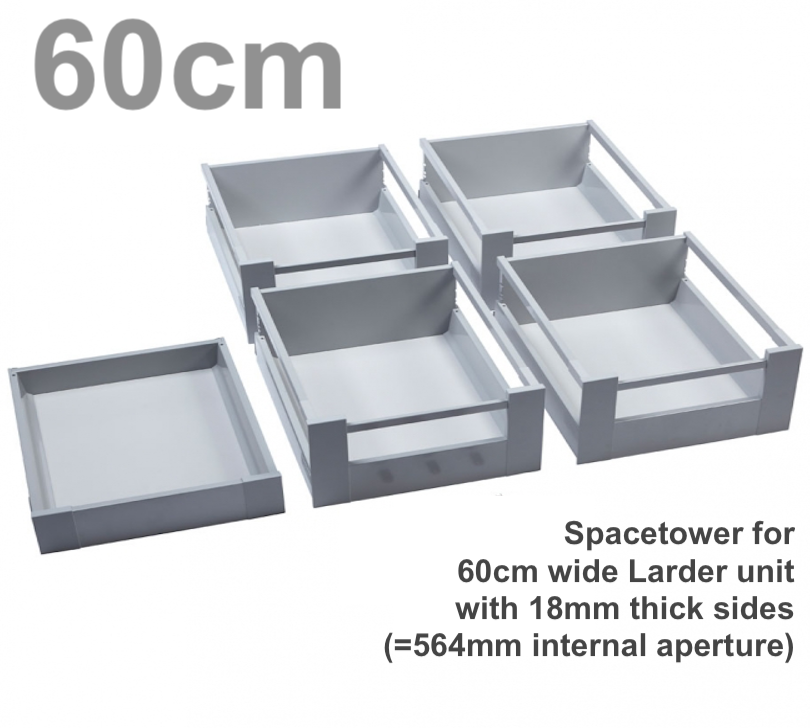 Tandembox Antaro Spacetower for a 600mm wide larder Tandembox Antaro Spacetower for a 600mm wide larder