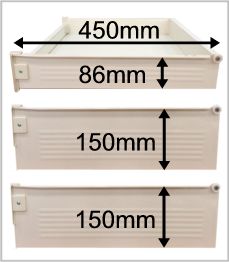 Internal Blum Metabox 3 kitchen drawers PACK | Any Size