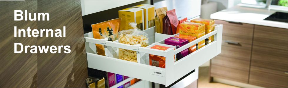 Blum Tandembox Internal Kitchen Drawers | Drawerboxes